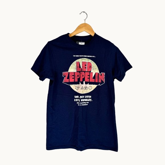 led zeppelin | Shirts | New Led Zeppelin Short Sleeve Graphic Tee Size ...